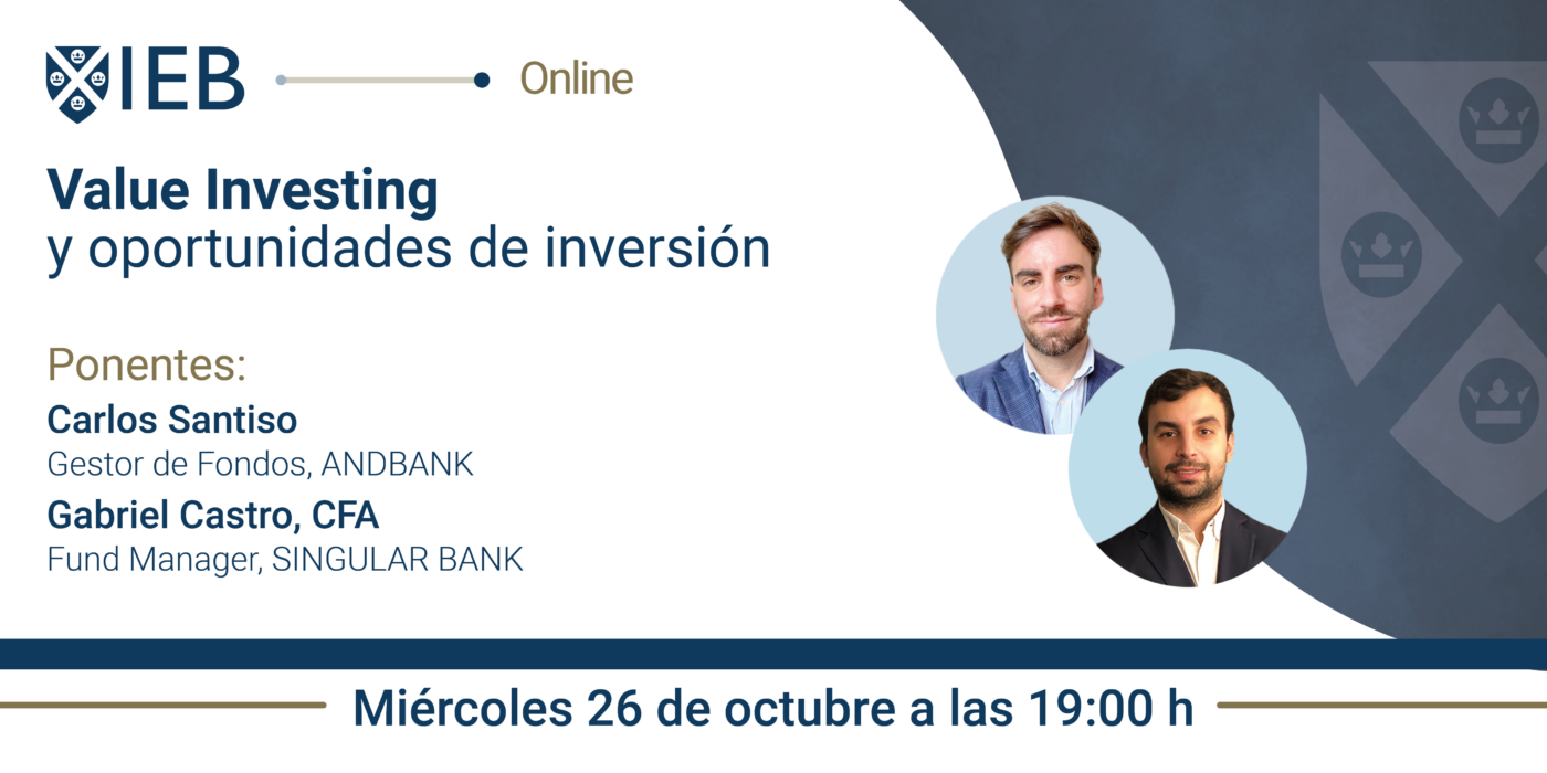 Value Investing y oportunidades de inversión - IEB
